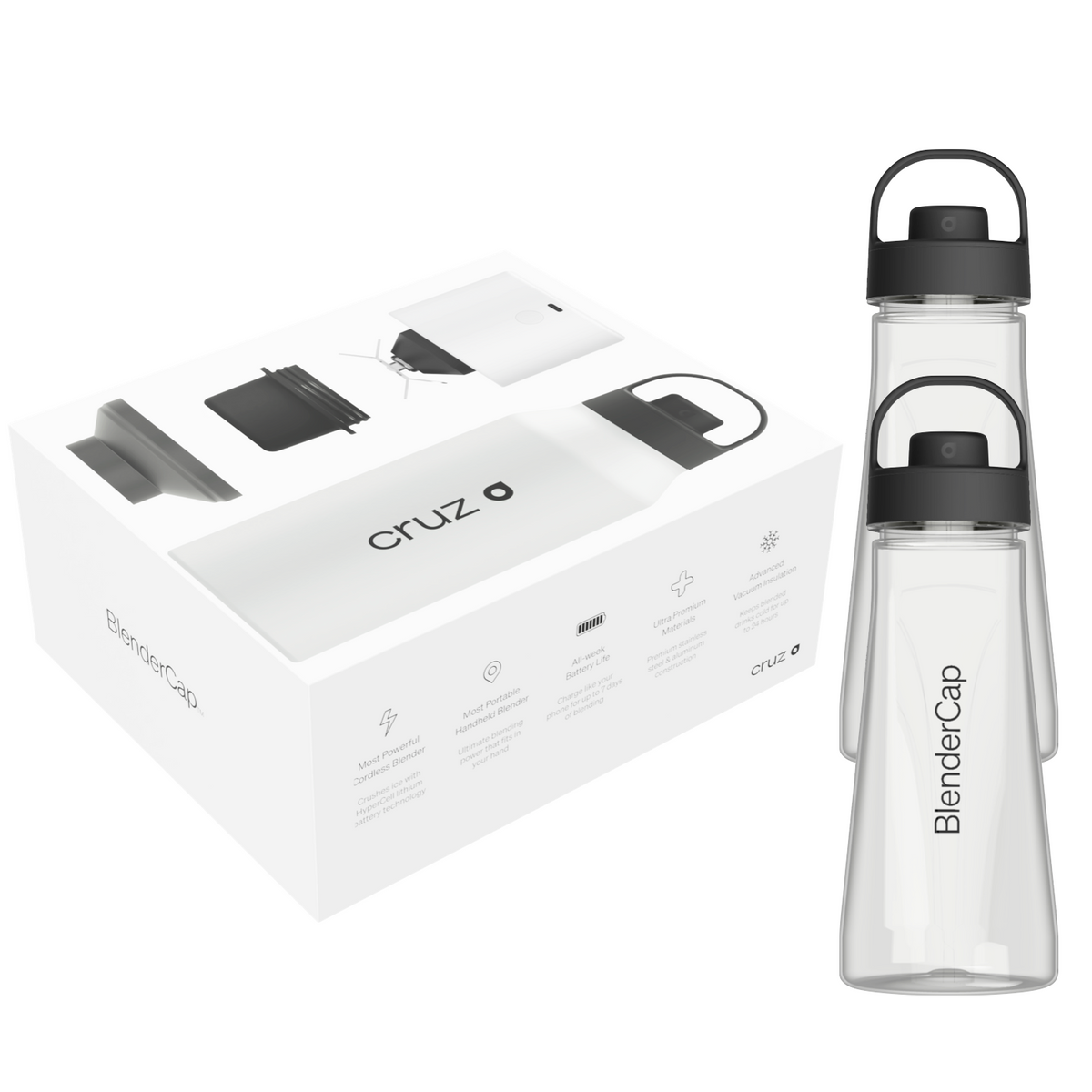 BlenderCap - Meal Prep Bundle | Cruz