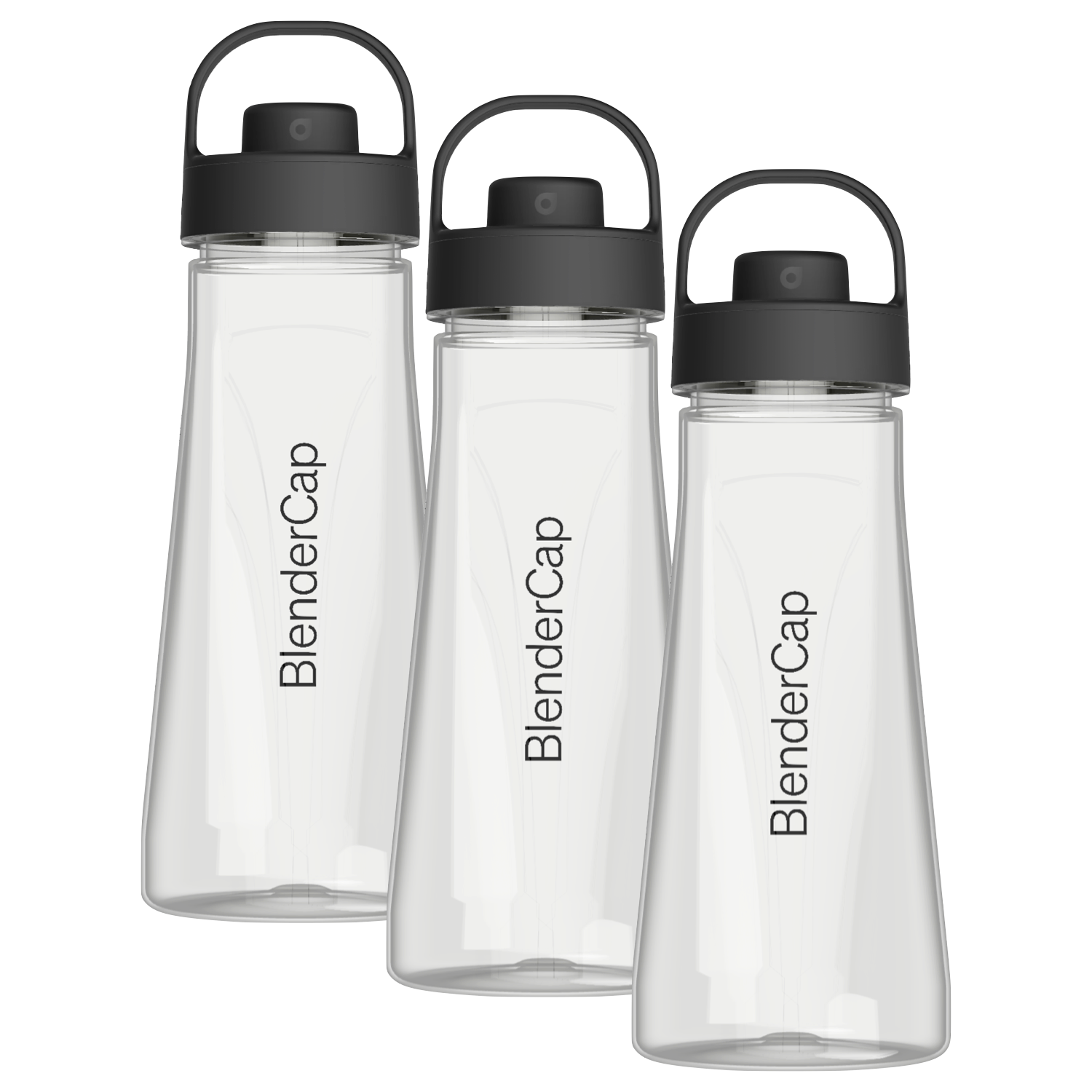 Three Pack - Cruz 30oz Clear Blending Bottle | Cruz
